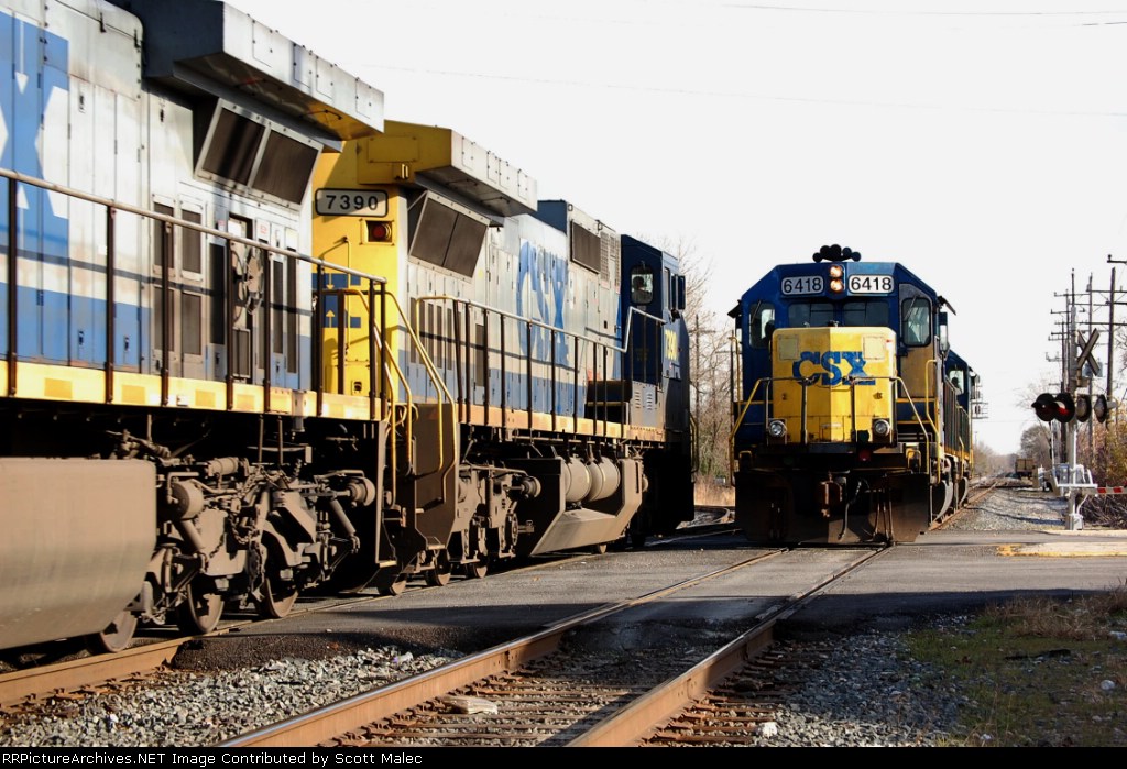 CSX 7390 & 6418